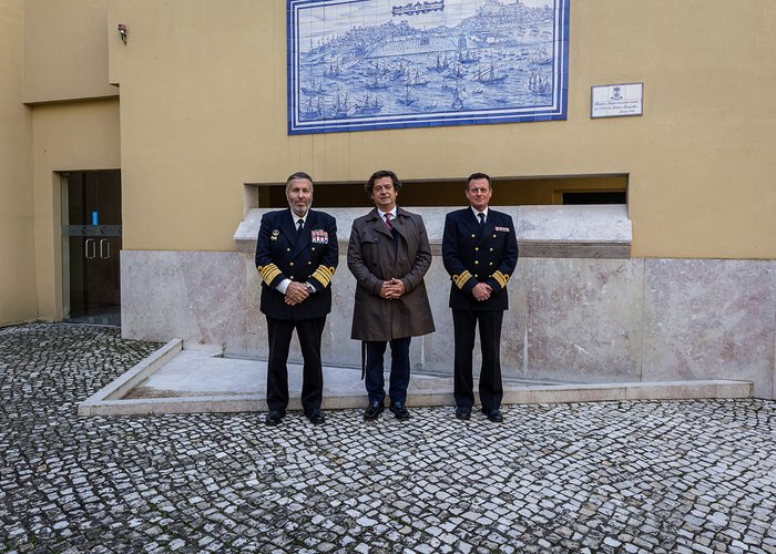 Secretário de Estado das Pescas e do Mar visita o Instituto Hidrográfico