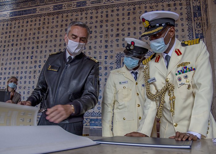 Visit of the Nigerian Navy Committee